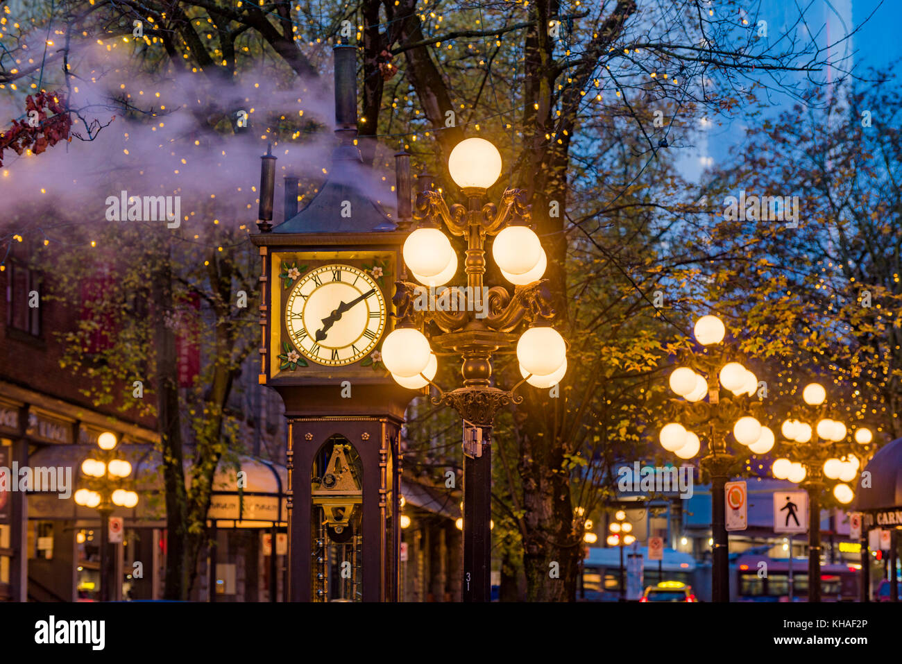Gastown steam clock vancouver, bc hi-res stock photography and images ...