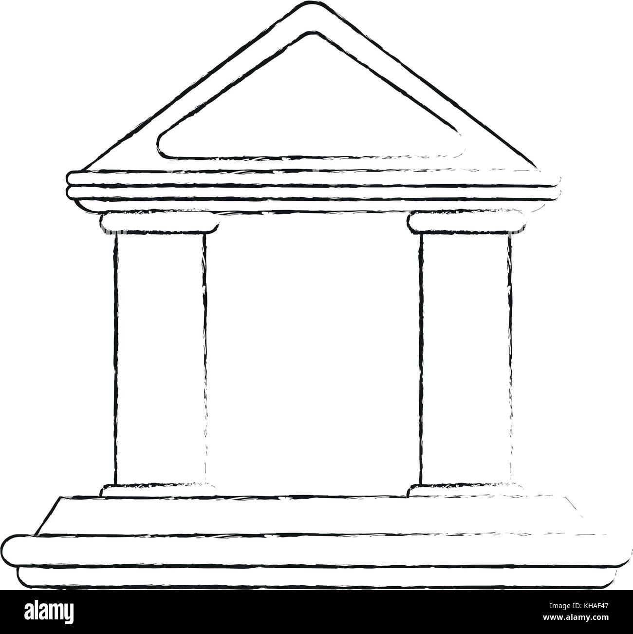 Greek building symbol Stock Vector Image & Art - Alamy