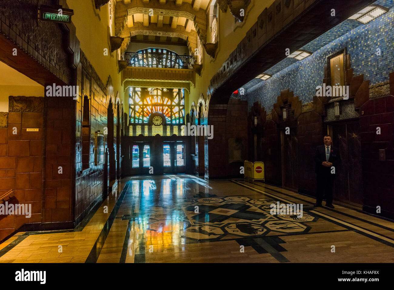 Marine building lobby hi-res stock photography and images - Alamy
