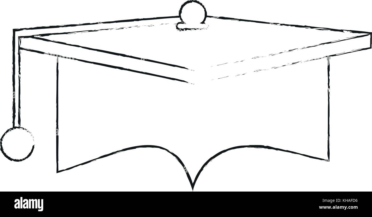 Graduation hat symbol Stock Vector Image & Art - Alamy