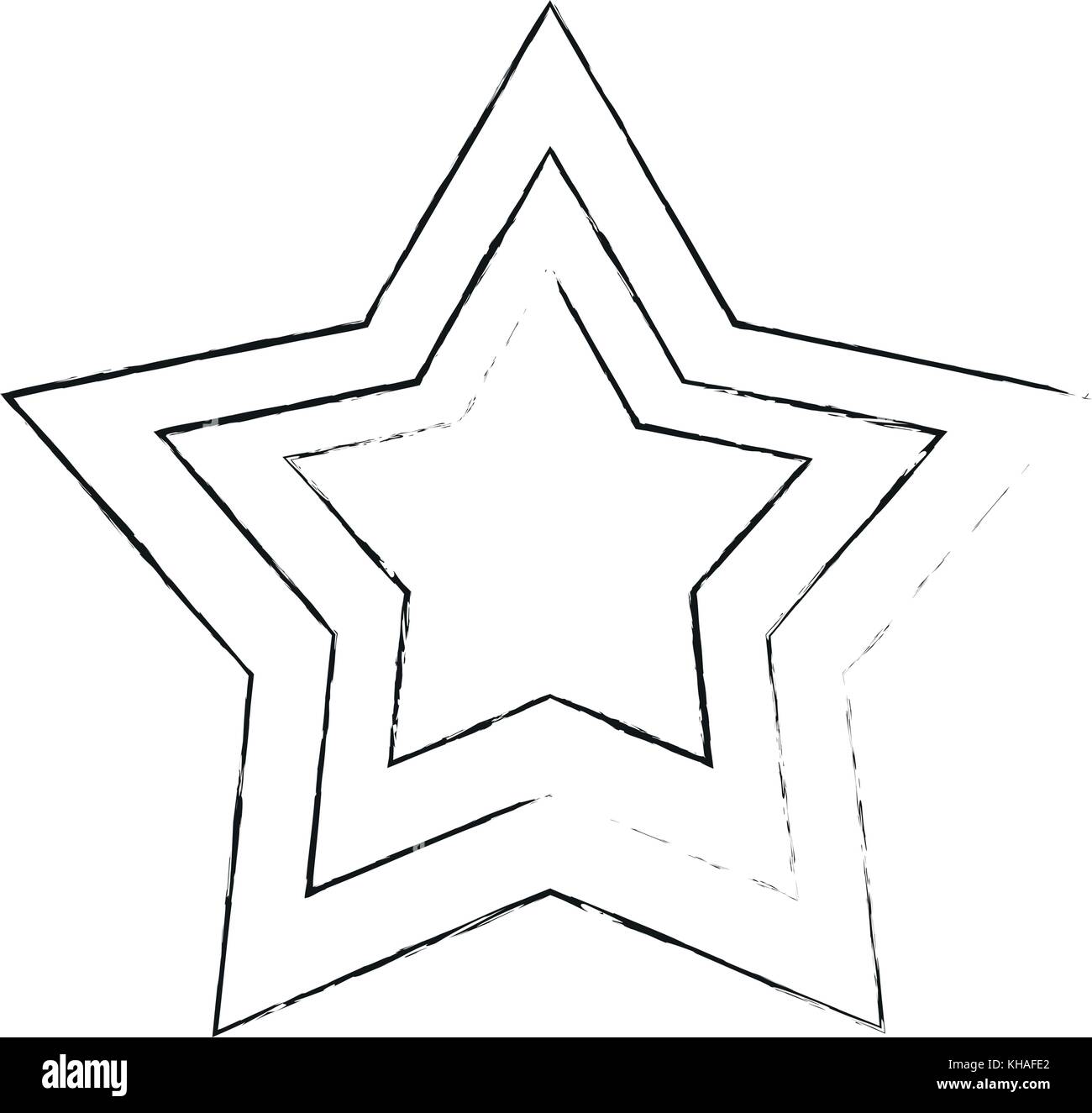 Star shape symbol Stock Vector Image & Art - Alamy