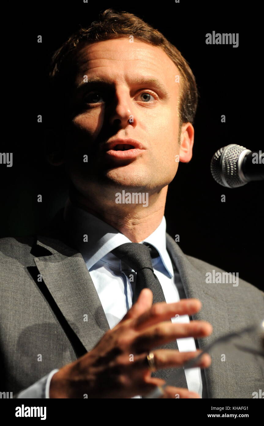 Emmanuel macron young hi-res stock photography and images - Alamy