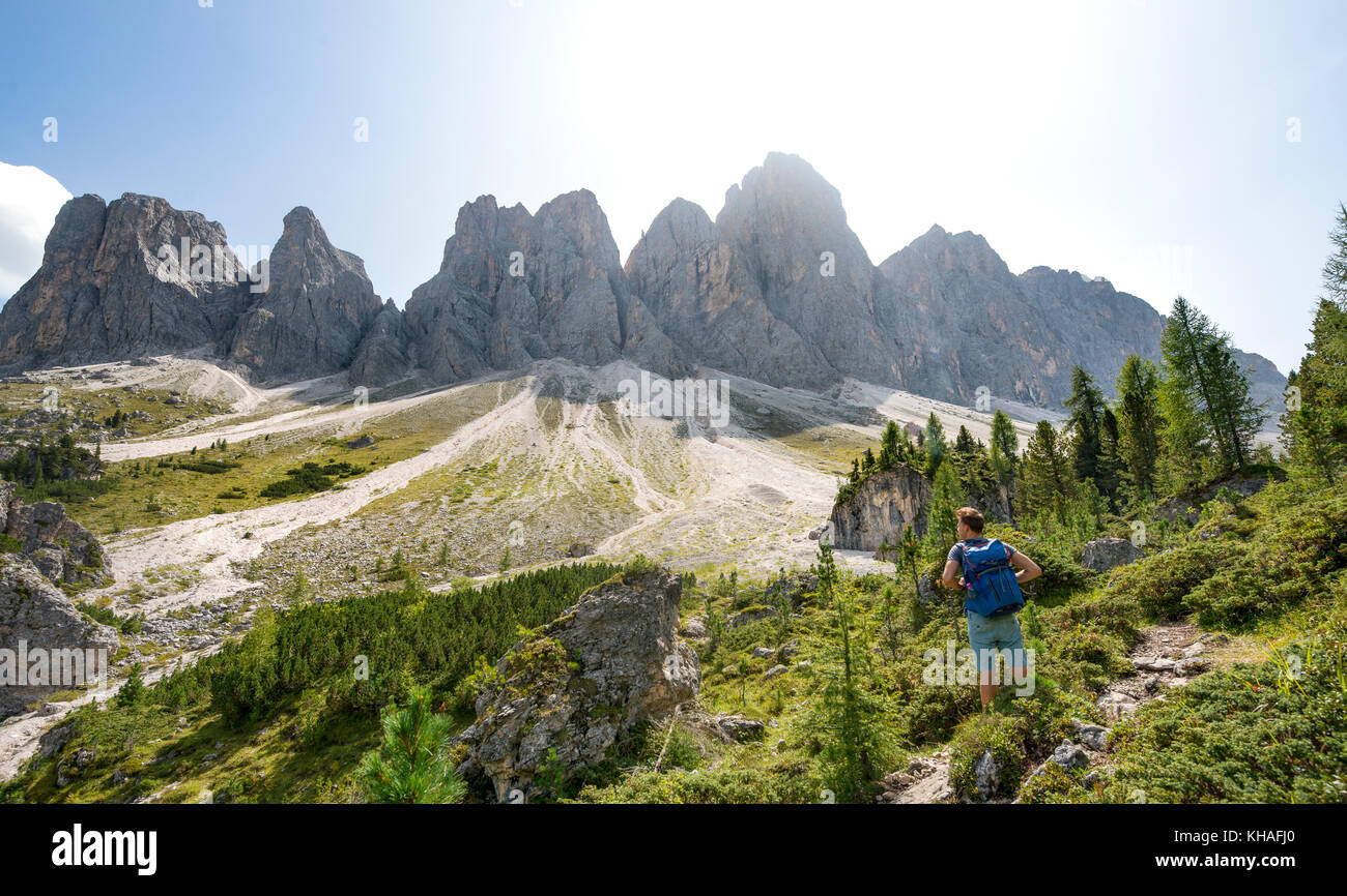 Geisler mountain range geislergruppe hi-res stock photography and ...