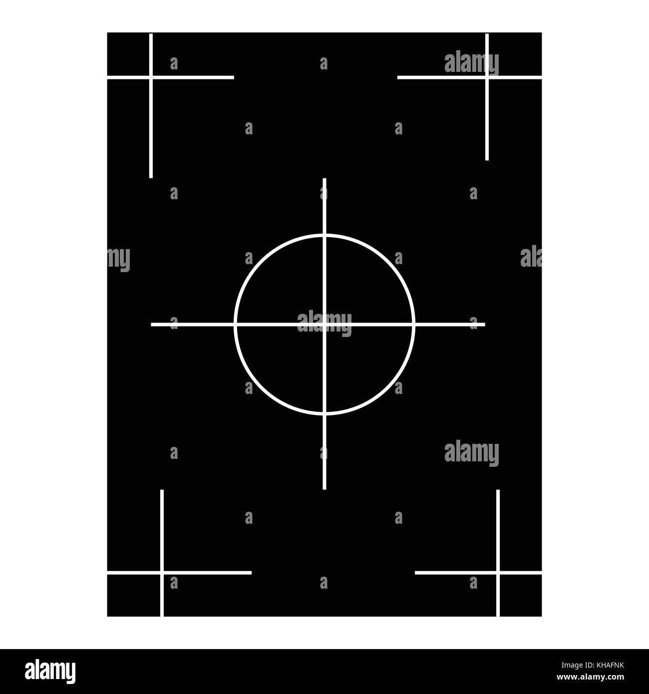 Field icon, simple style Stock Vector Image & Art - Alamy