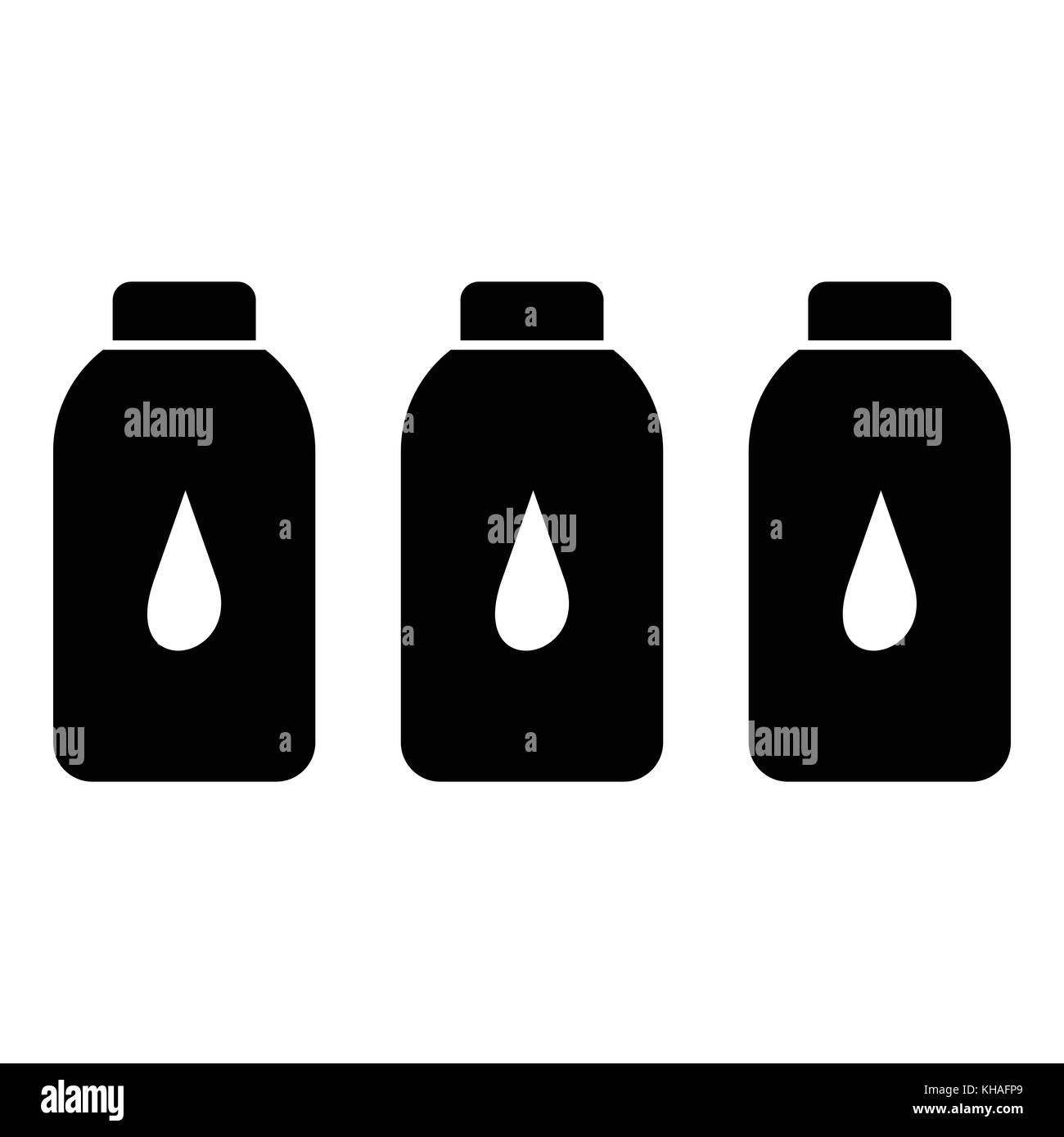 Plastic bottles icon, simple style Stock Vector Image & Art - Alamy