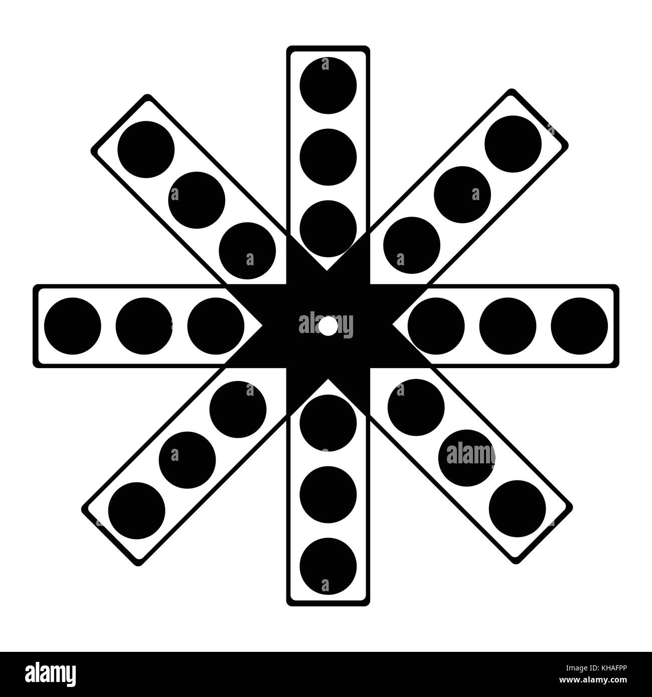 Color picker simple vector Cut Out Stock Images & Pictures - Alamy