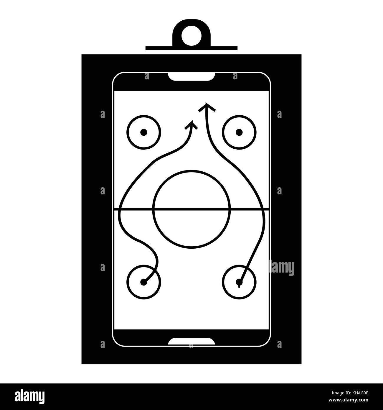 Game plan icon, simple style Stock Vector Image & Art - Alamy