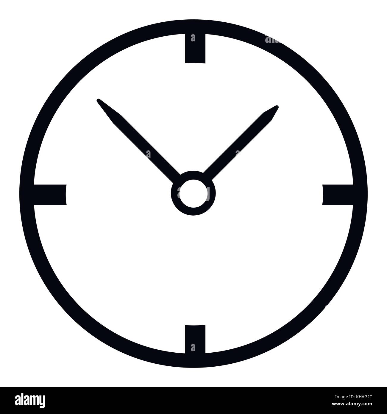 Simple Clock Icon