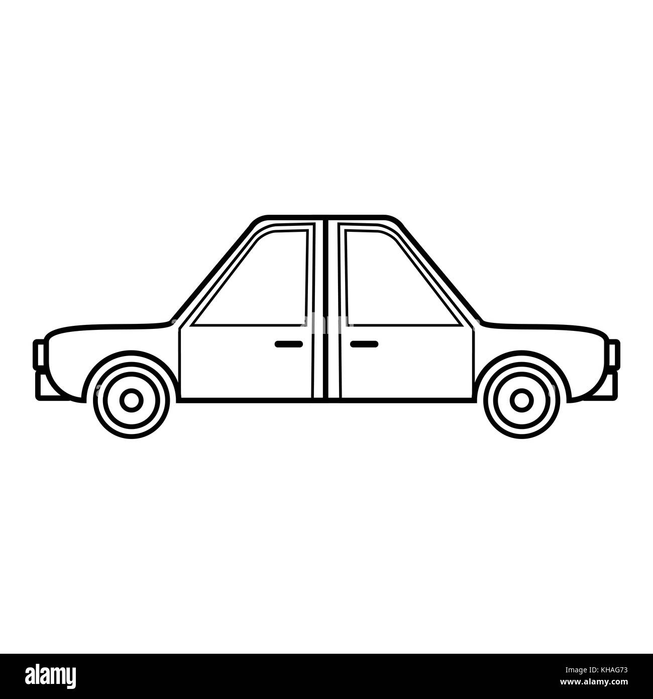 Classic Mini Outline Stock Photos & Classic Mini Outline Stock Images ...