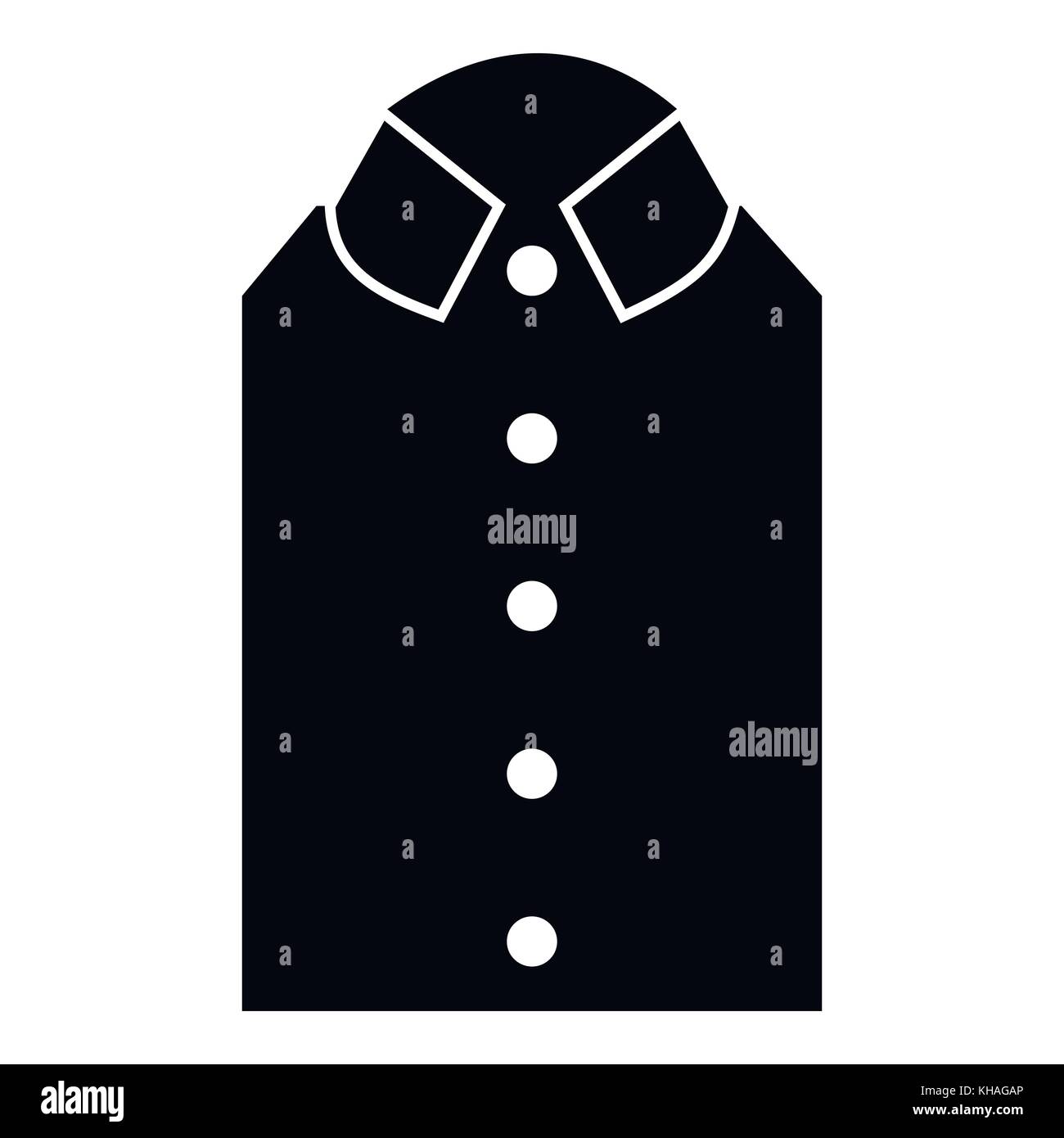 Shirt icon, simple style Stock Vector Image & Art - Alamy