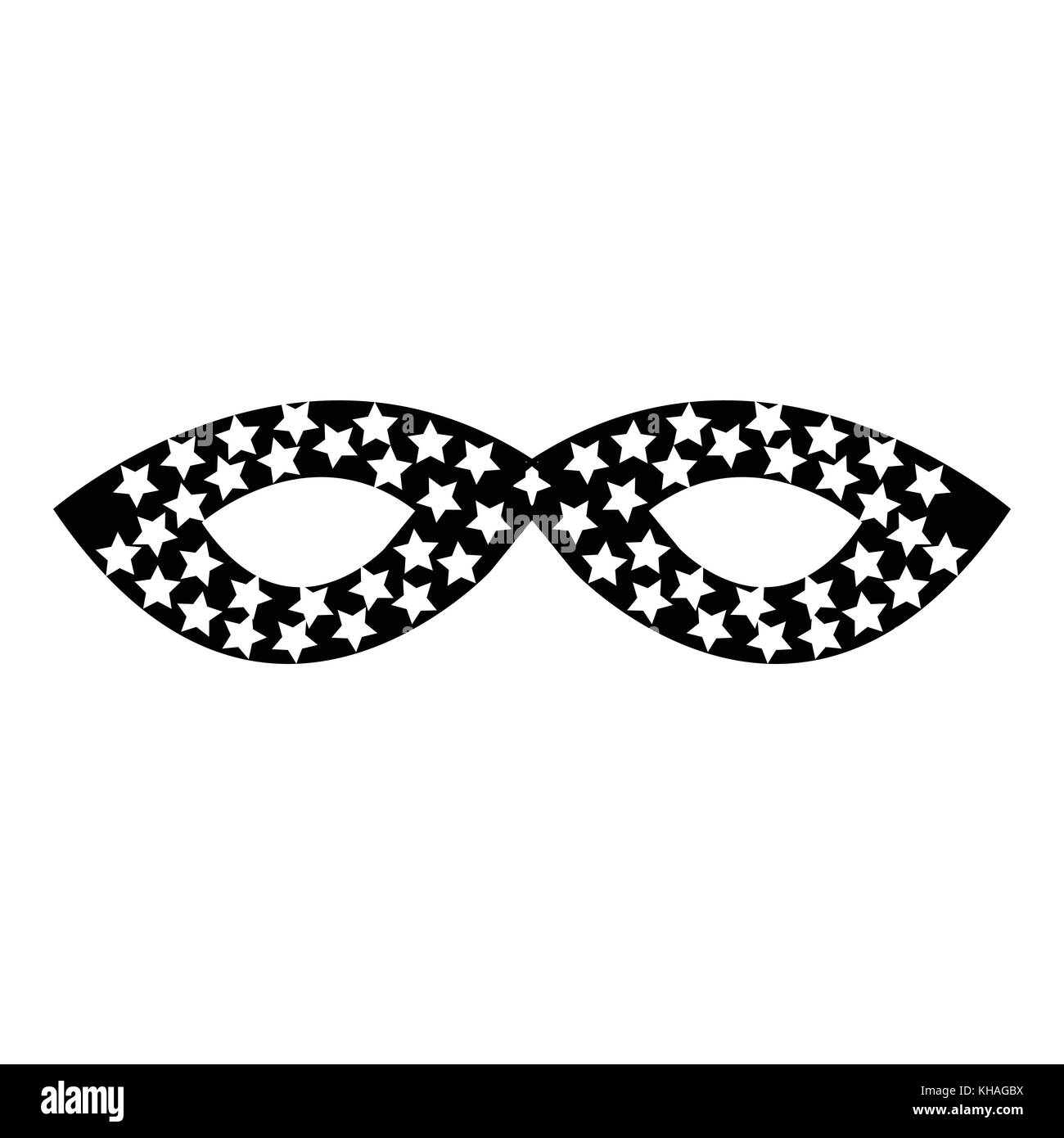 Mask icon, simple style Stock Vector Image & Art - Alamy