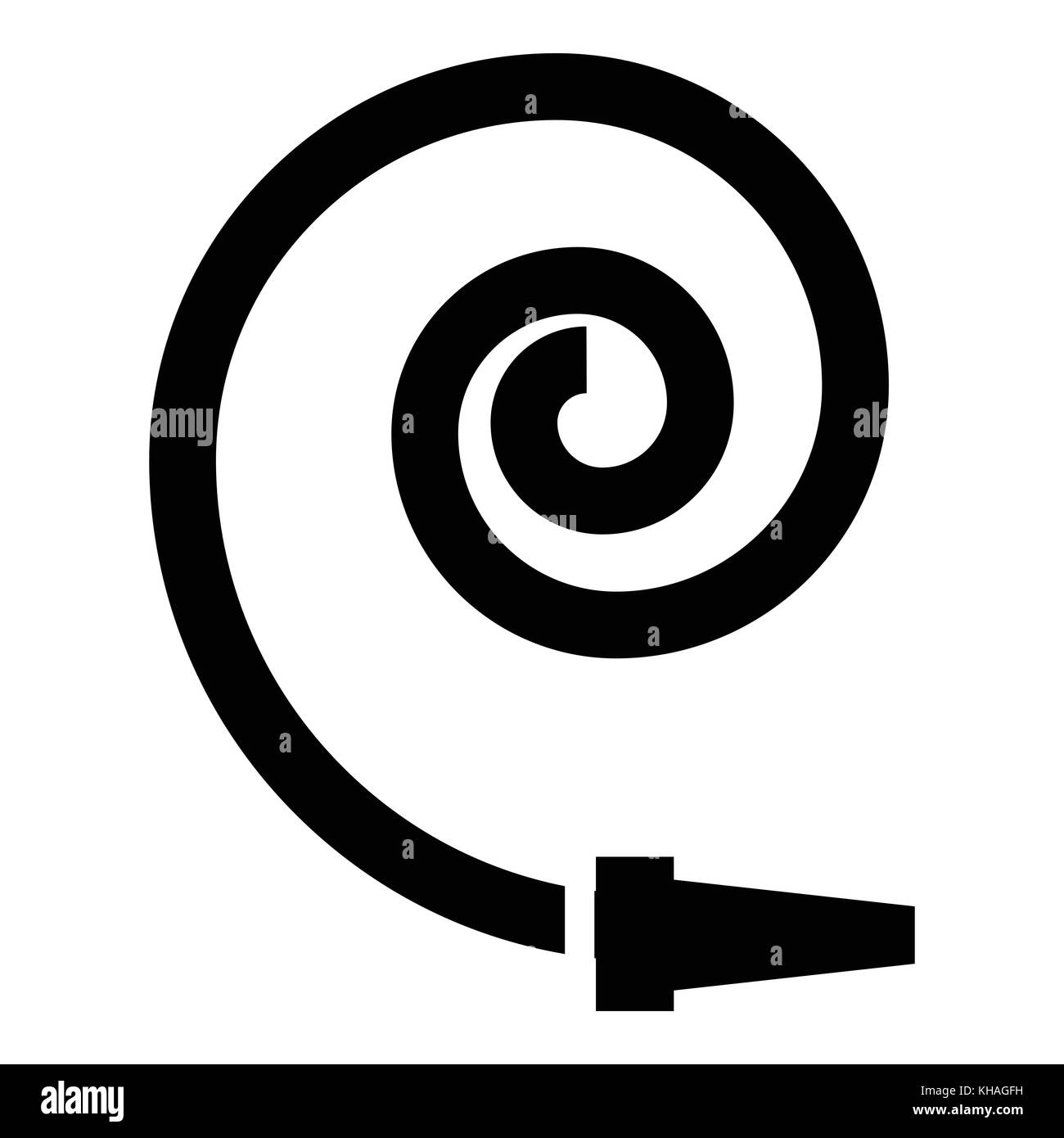 Hose icon, simple style Stock Vector Image & Art - Alamy