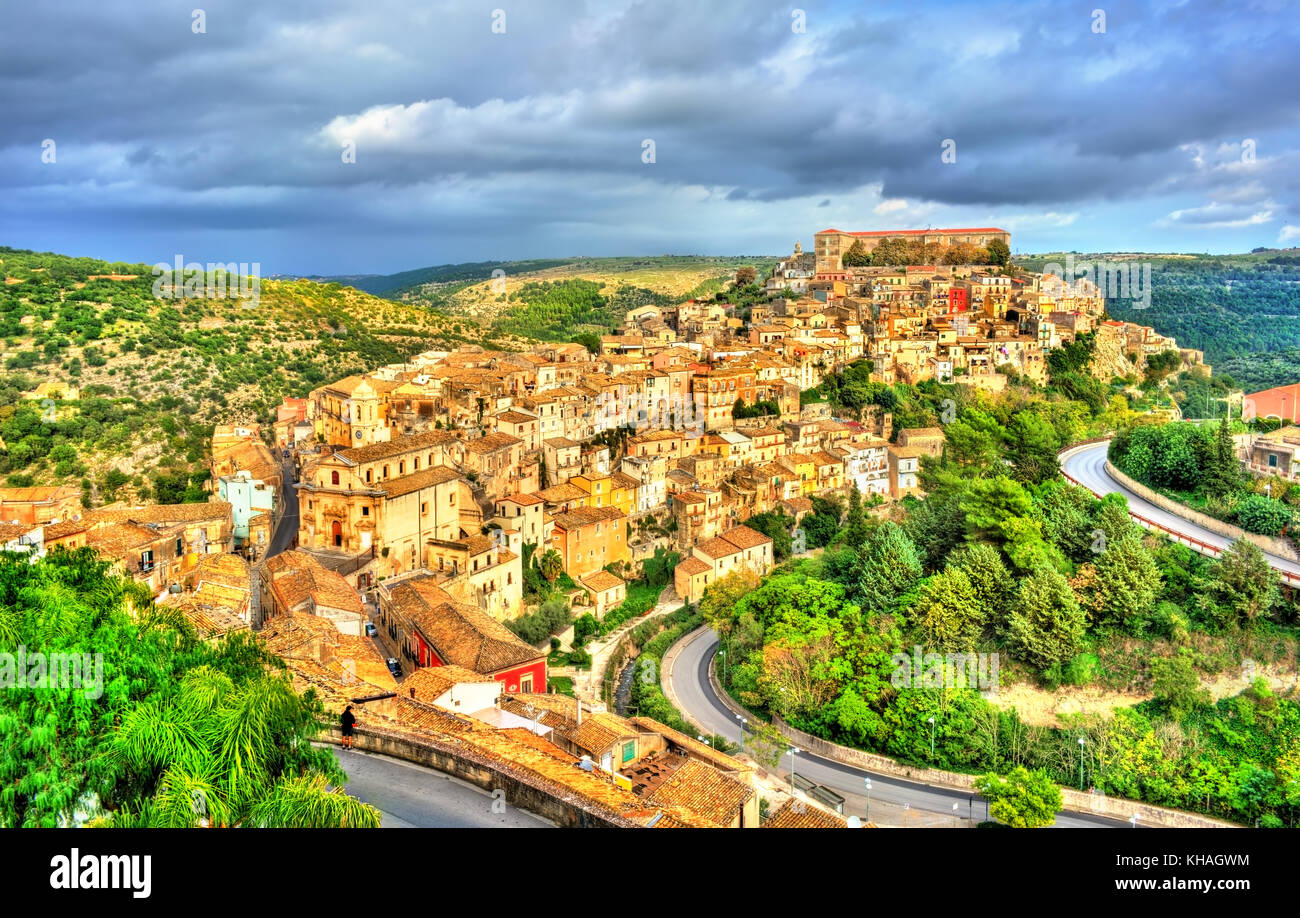 Panorama ragusa sicily italy hi-res stock photography and images - Alamy