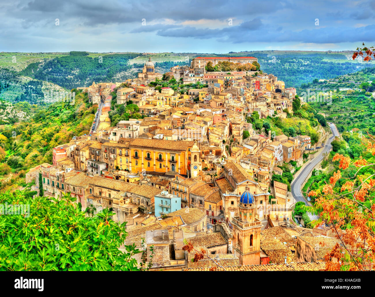 Sicily old town building hi-res stock photography and images - Alamy