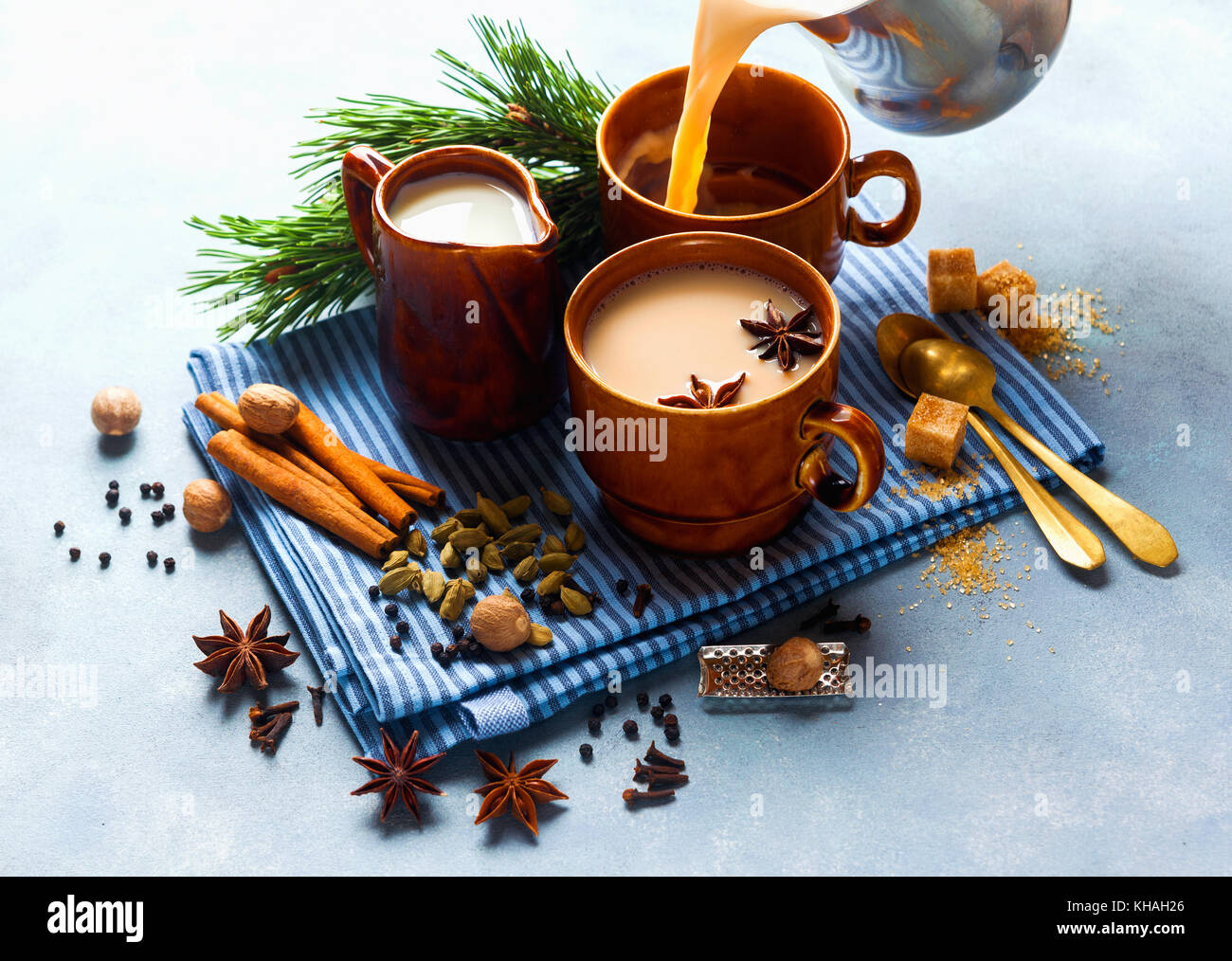 Masala Chai High Resolution Stock Photography and Images - Alamy