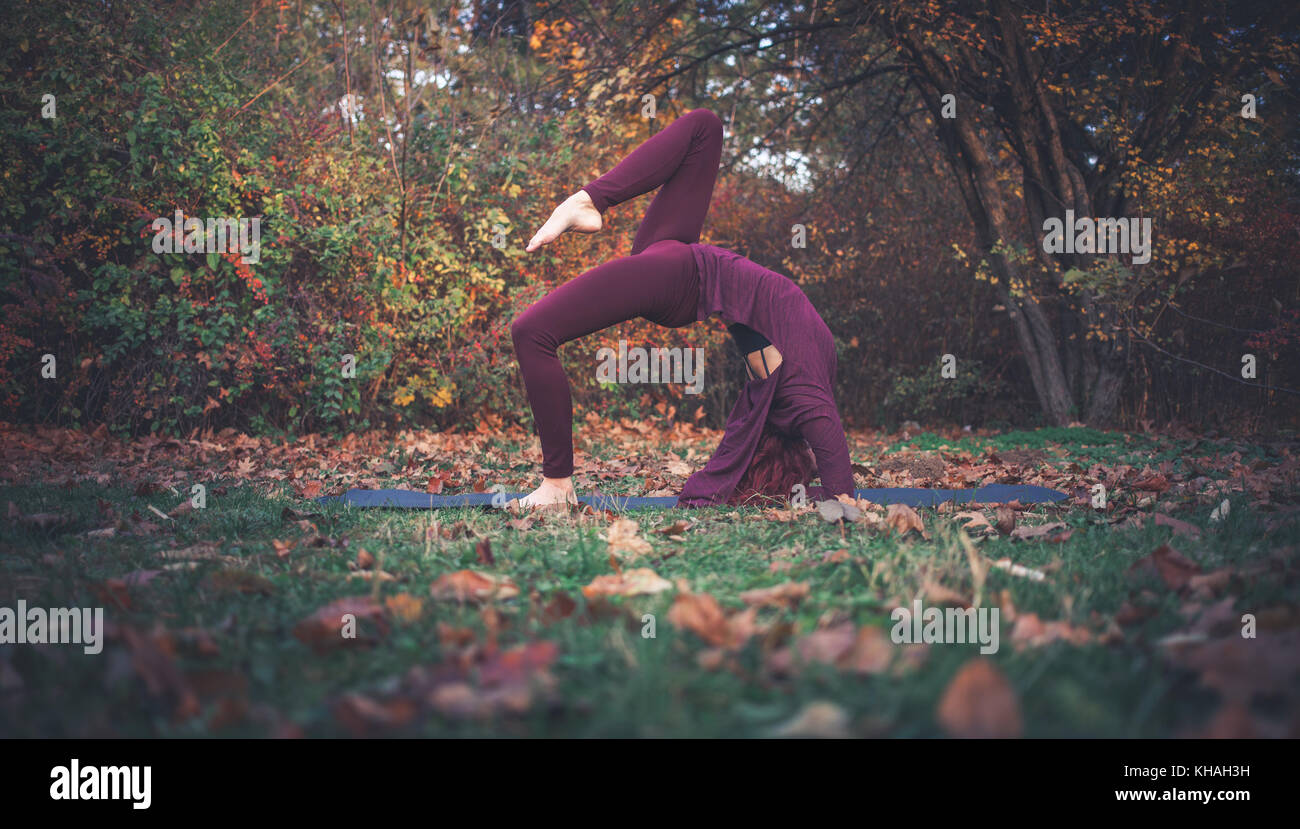 One legged inverted staff hi-res stock photography and images - Alamy