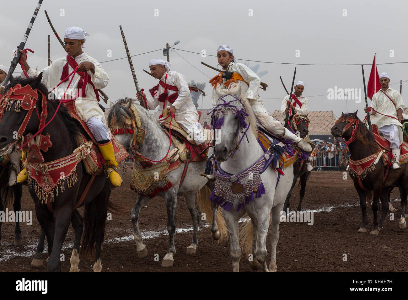 Fantasia is a traditional exhibition of horsemanship in the Maghreb ...