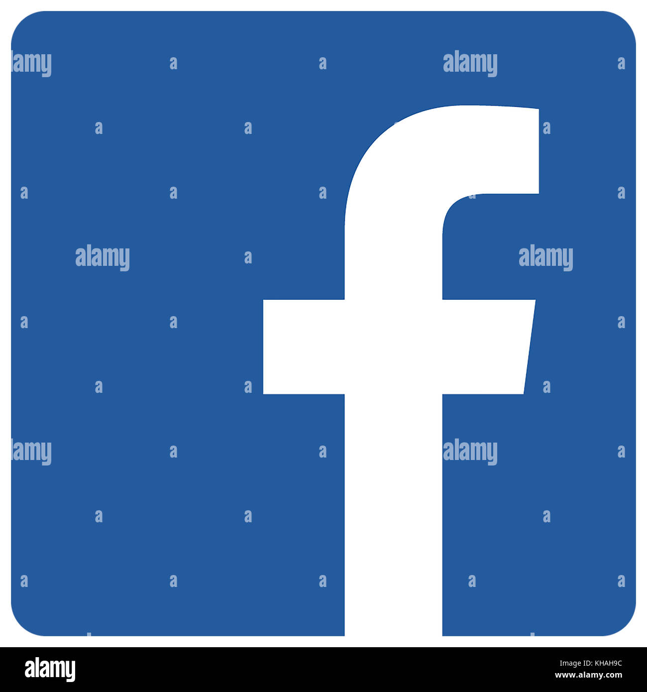 Facebook logo, social network Stock Photo - Alamy