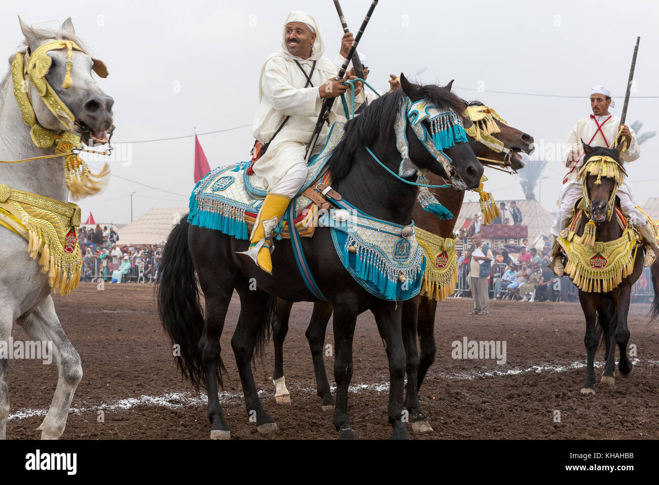 Fantasia is a traditional exhibition of horsemanship in the Maghreb ...