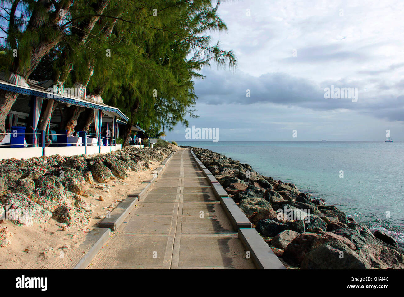 Holetown Beach; Hometown; St. James; Barbados Stock Photo - Alamy