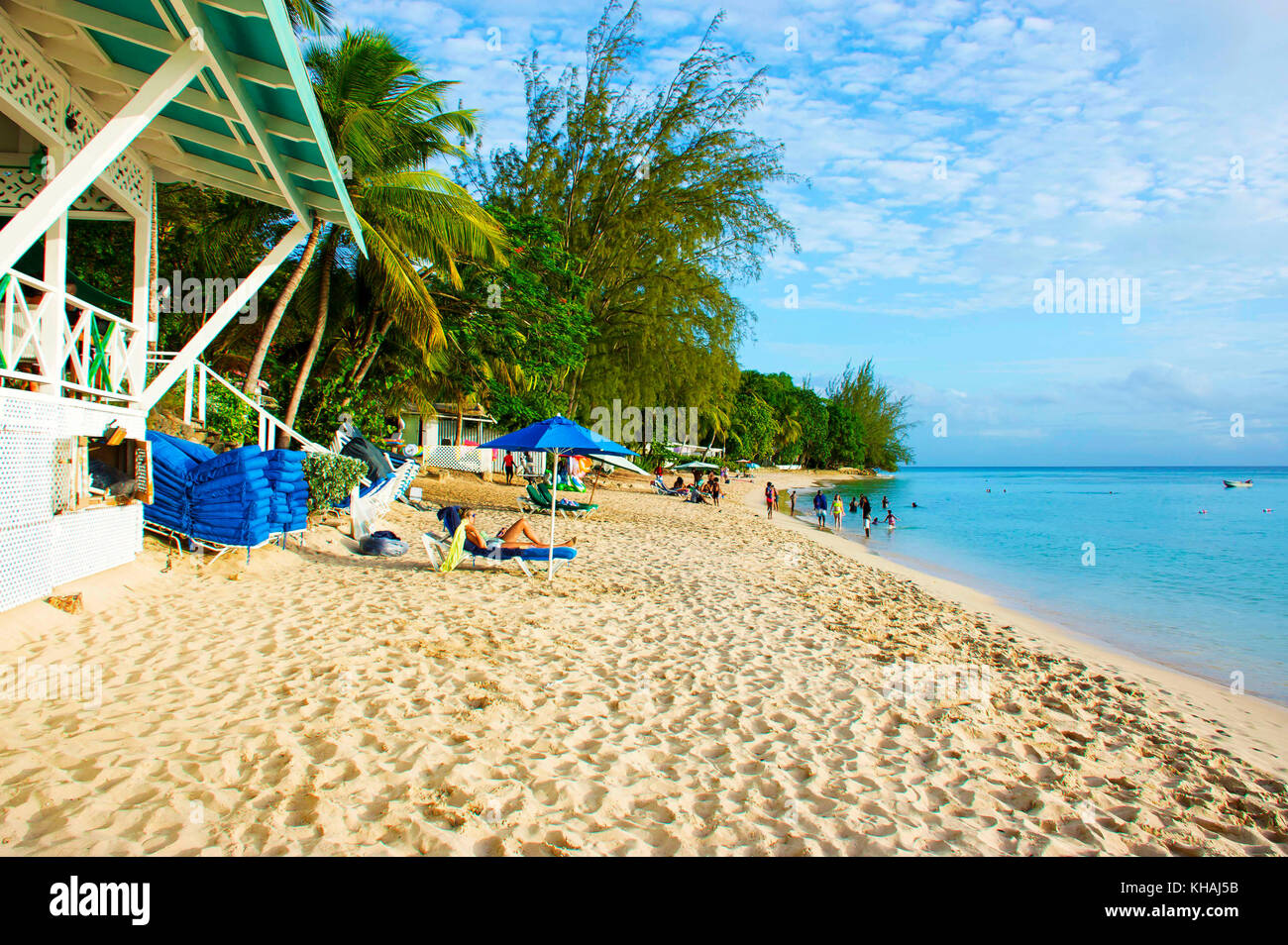 Beaches in Barbados Stock Photo - Alamy