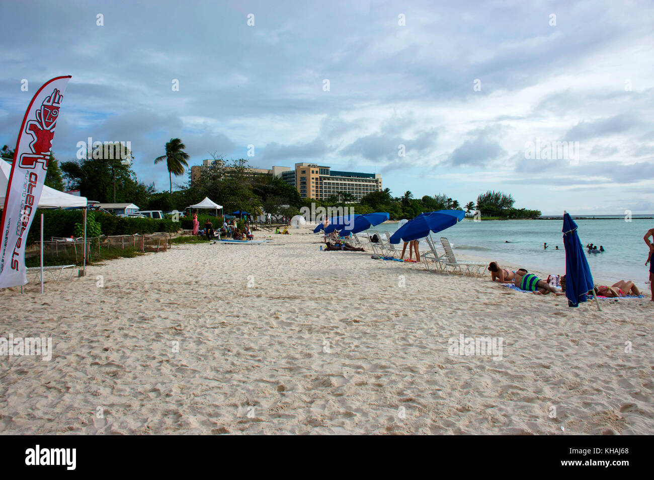 Pebbles Beach; St. Michael; Barbados Stock Photo - Alamy