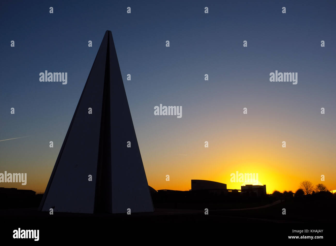The light pyramid in campbell park hi-res stock photography and images ...
