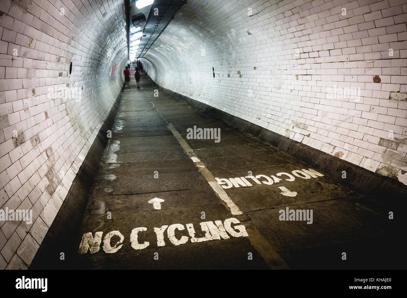 Foot tunnel construction hi-res stock photography and images - Alamy