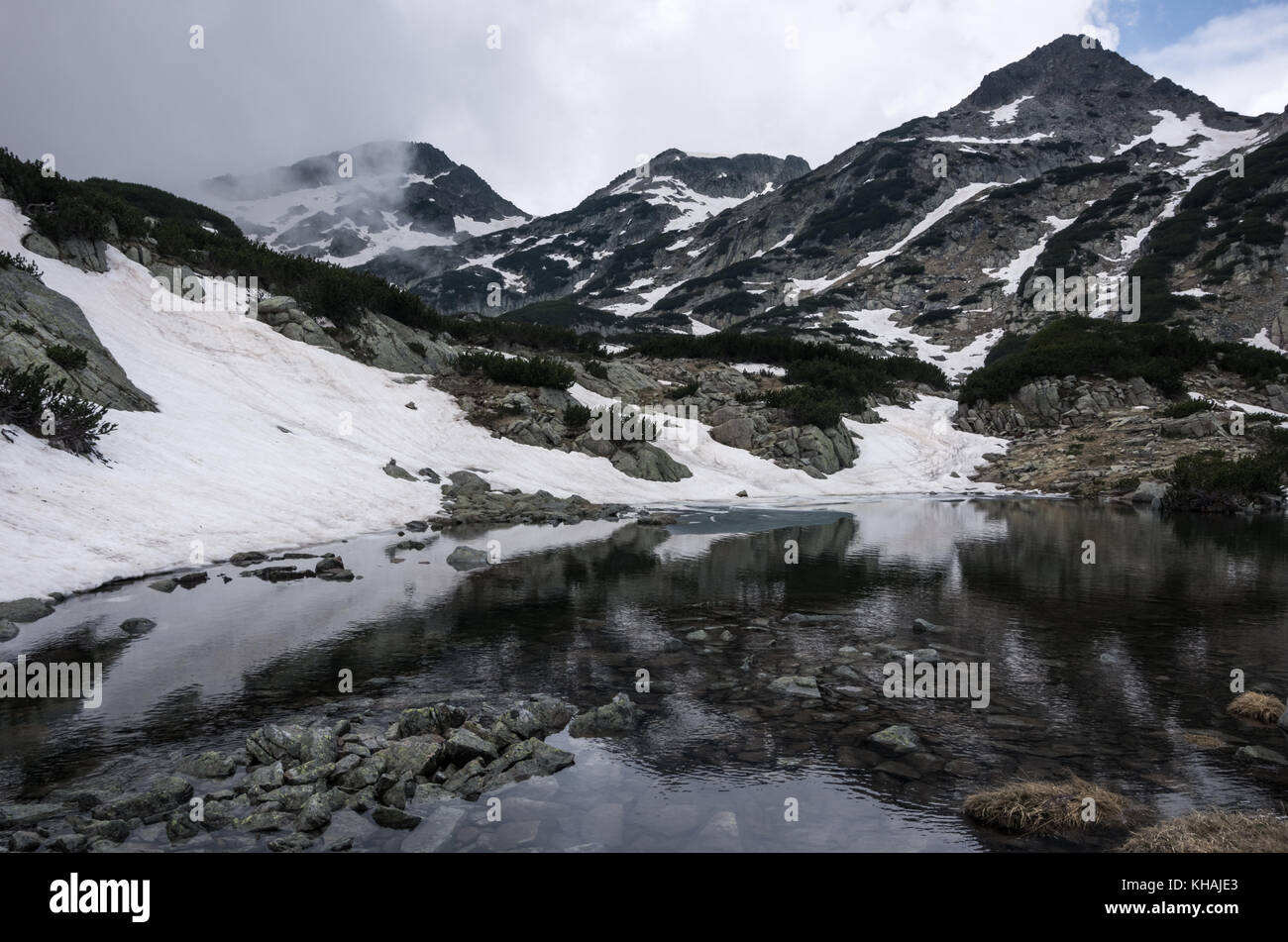 Late Spring in Pirin Mountains, Pirin National Park, Bulgaria Stock ...