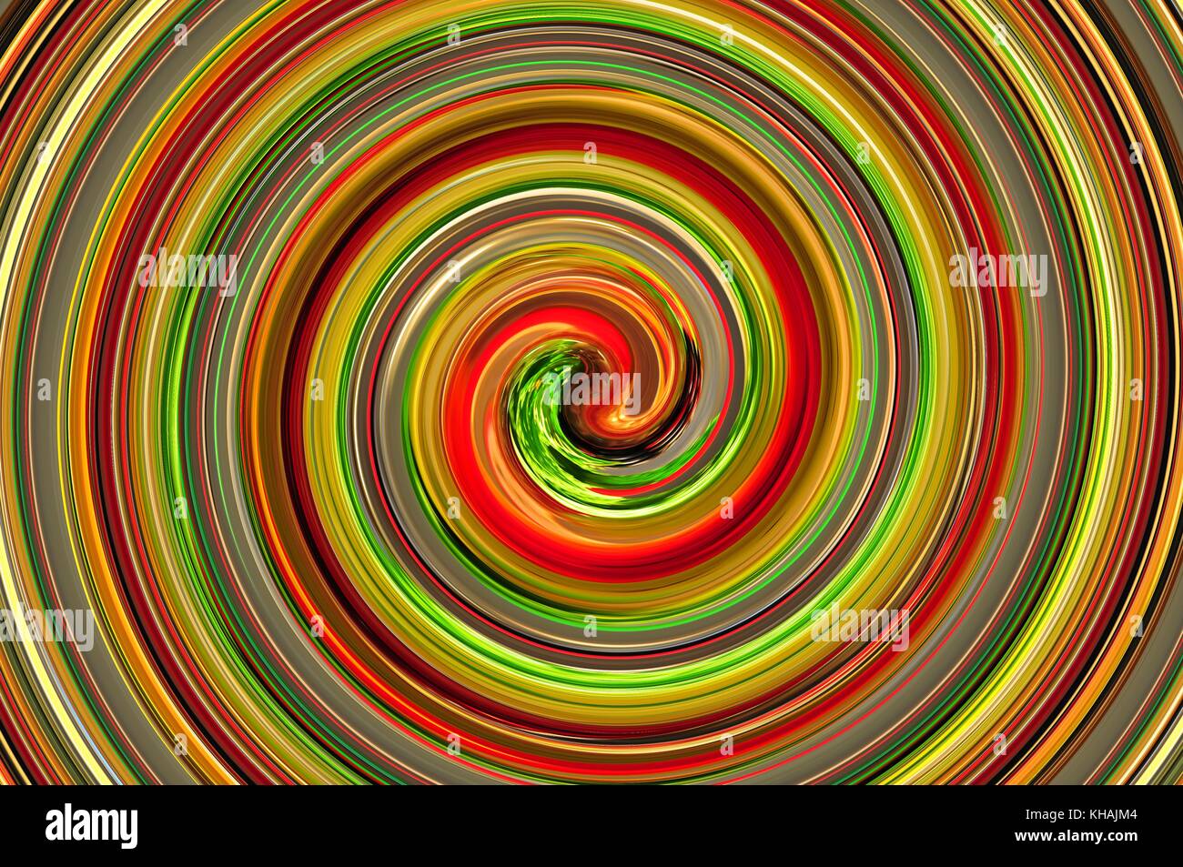 Tropical color Spiral Digital Art for your own imagination. 'Infinity ...
