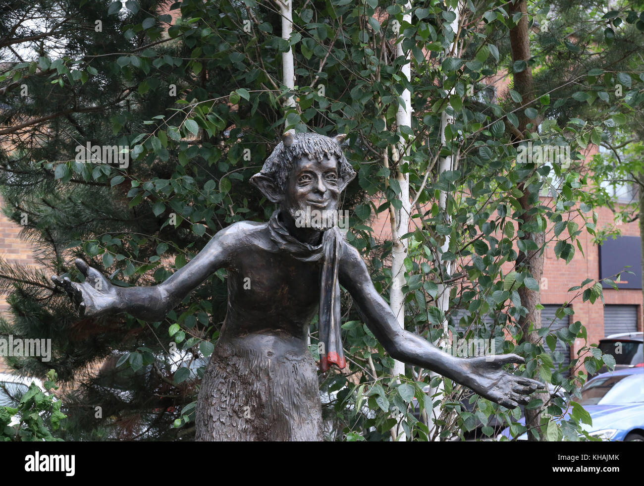 C S Lewis Square Belfast Northern Ireland. ** Editorial use only ...
