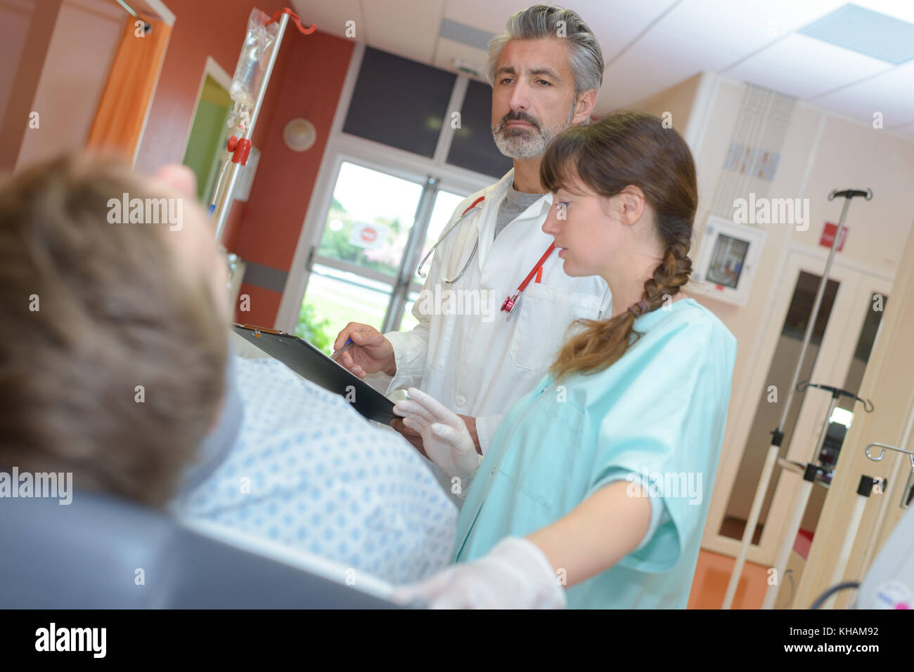 the emergency room scene Stock Photo - Alamy