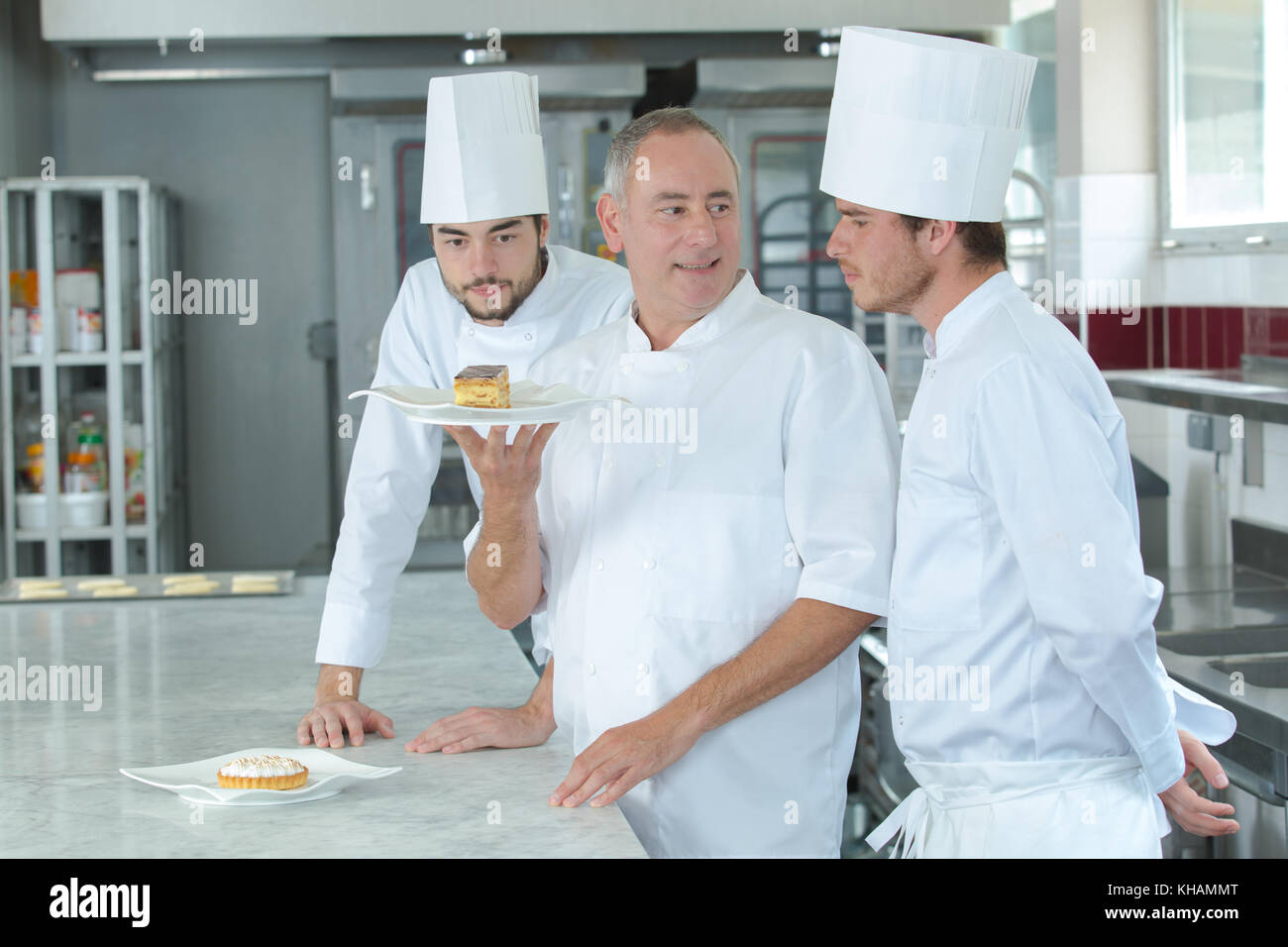chef displaying his specialty Stock Photo - Alamy