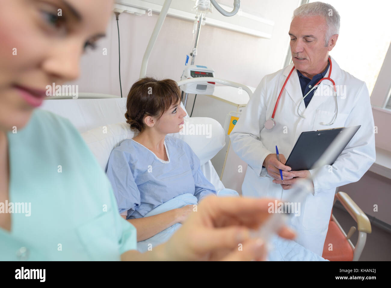 explanation of medical procedure Stock Photo - Alamy