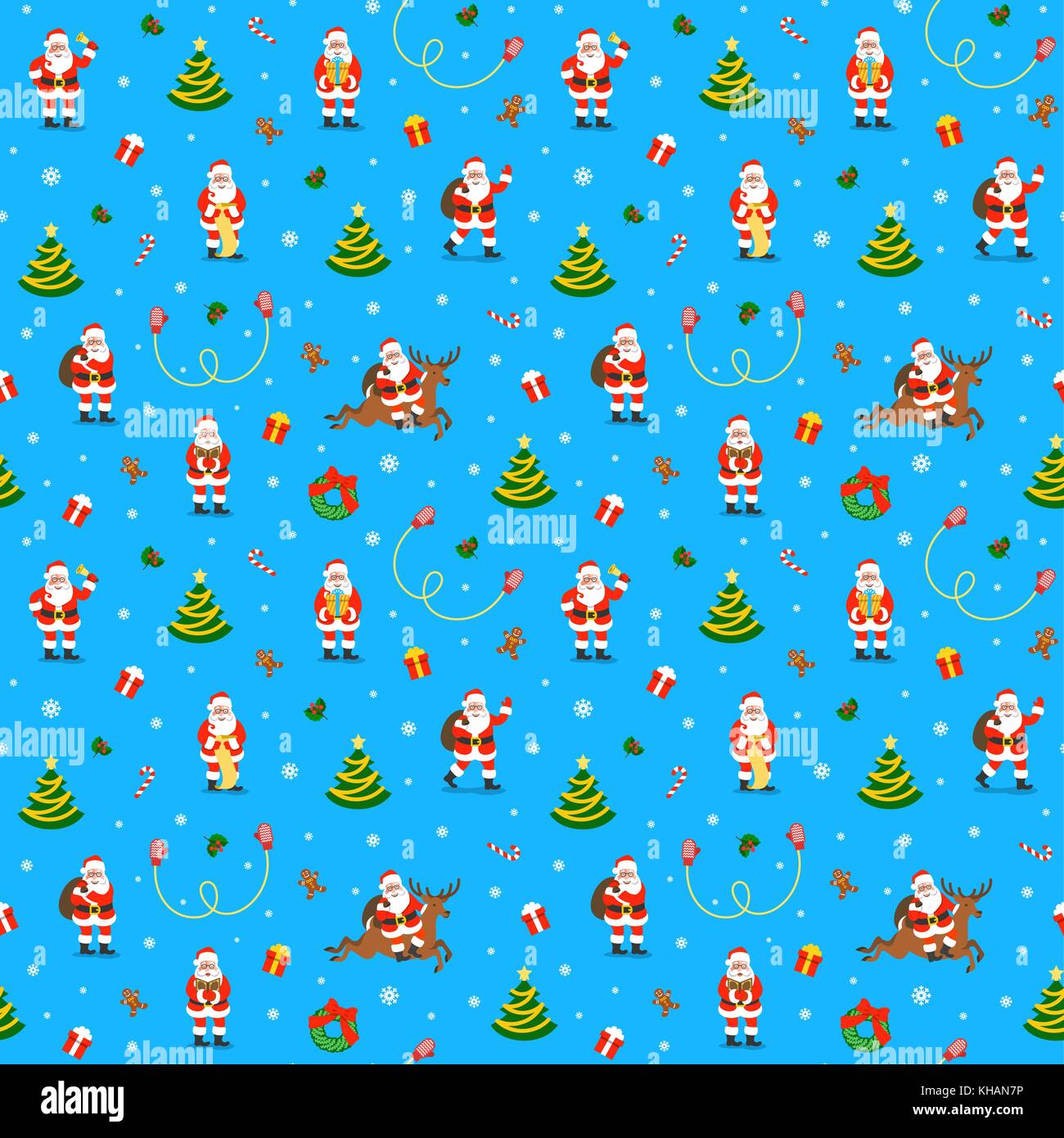 Santa Pattern