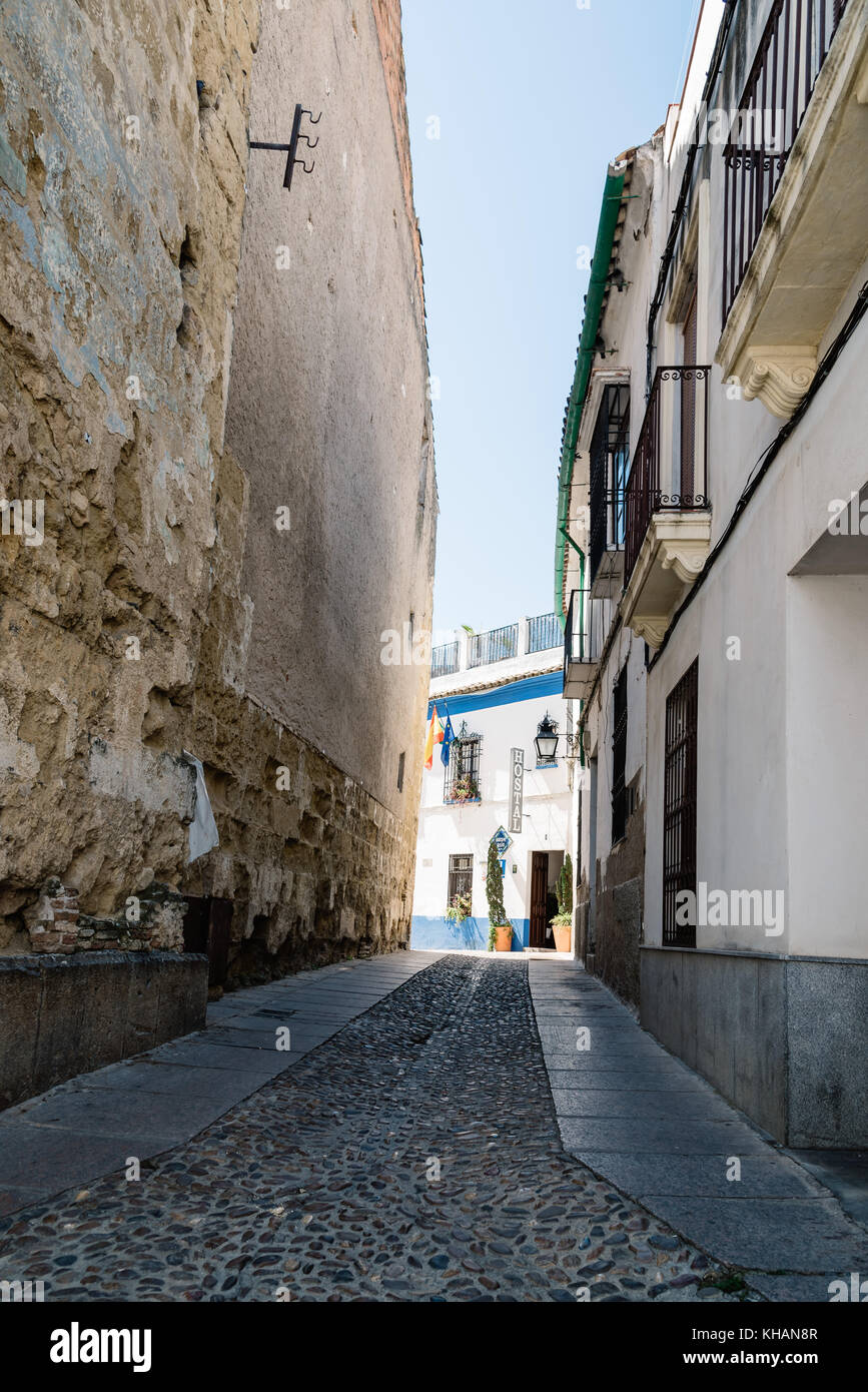 Street in the old city of Cordoba Stock Photo - Alamy