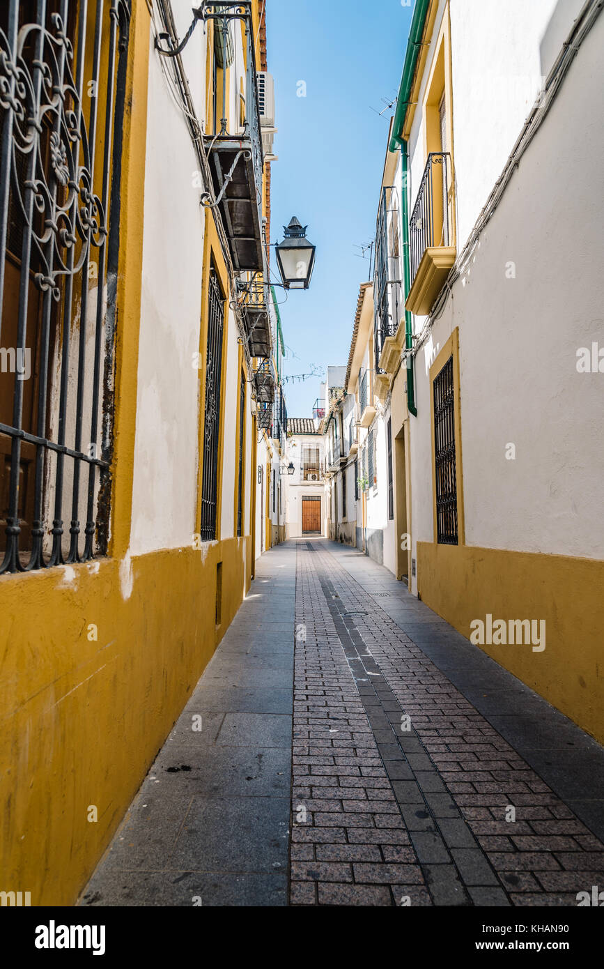Street in the old city of Cordoba Stock Photo - Alamy