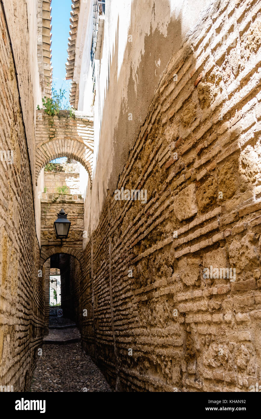 Street in the old city of Cordoba Stock Photo - Alamy