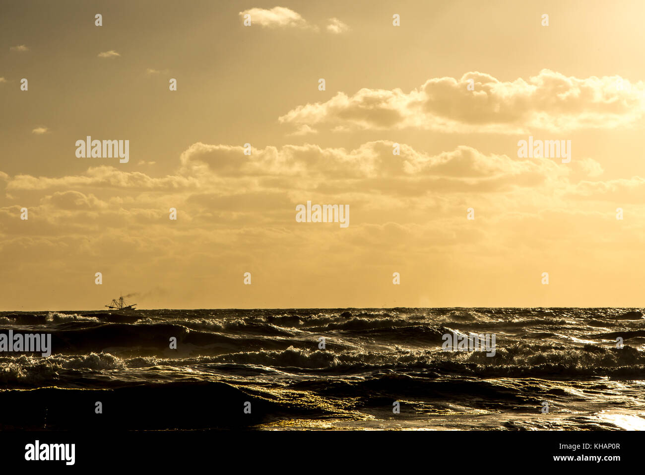 Sunrise on Daytona Beach in Florida Stock Photo - Alamy