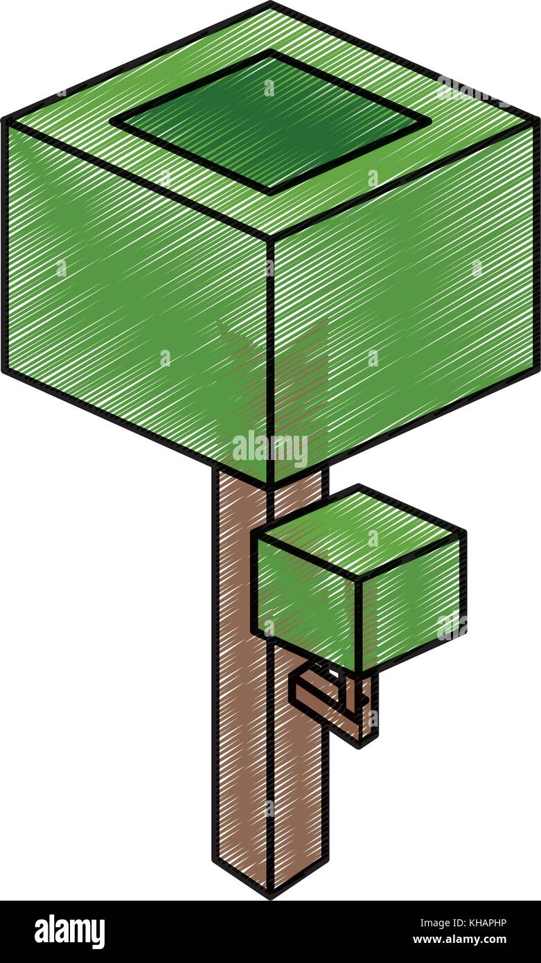 Isometric tree design Stock Vector Image & Art - Alamy