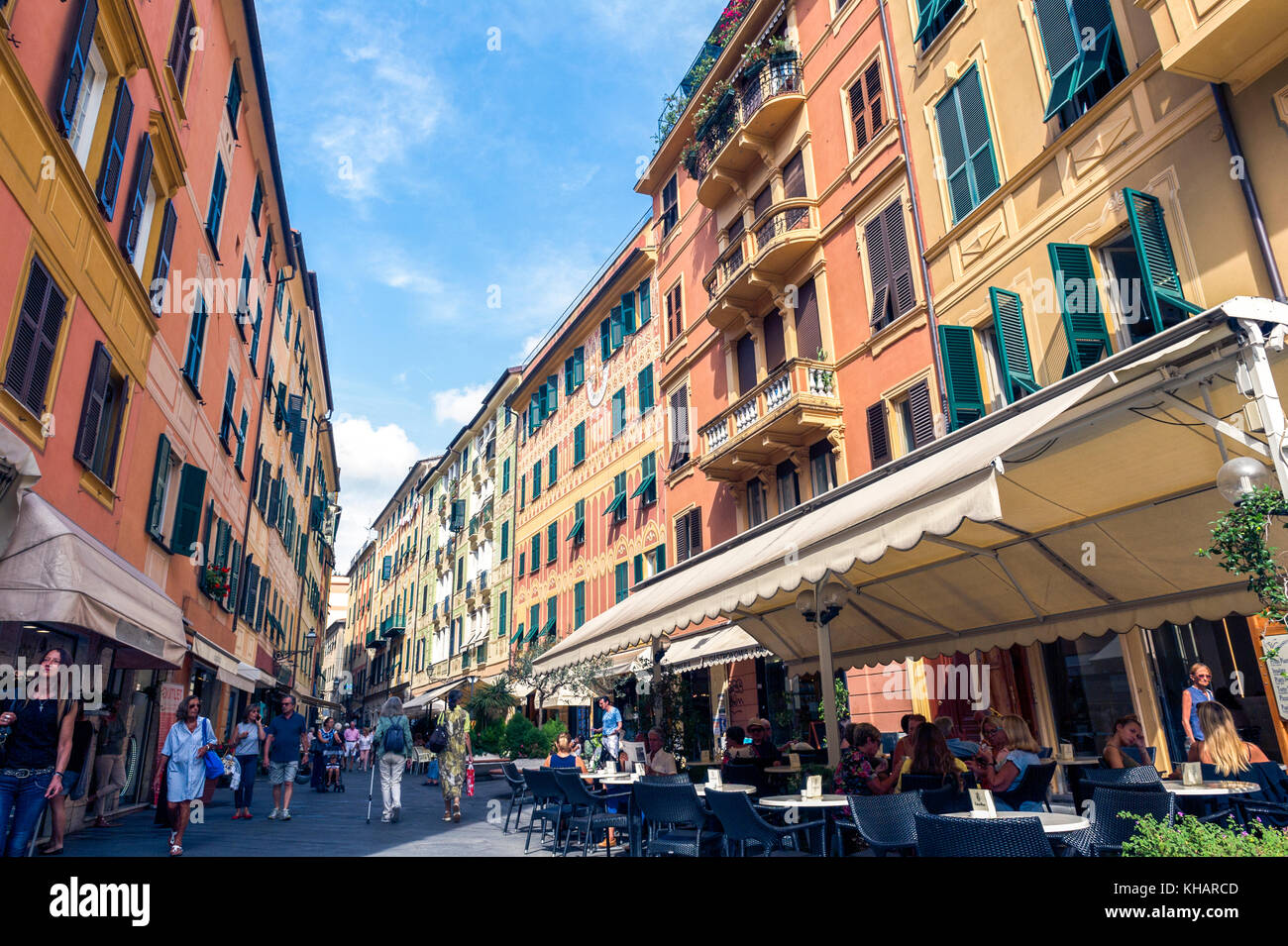 Europe. Italy. Liguria. Gulf of Tigullio, Italian Riviera. Santa ...