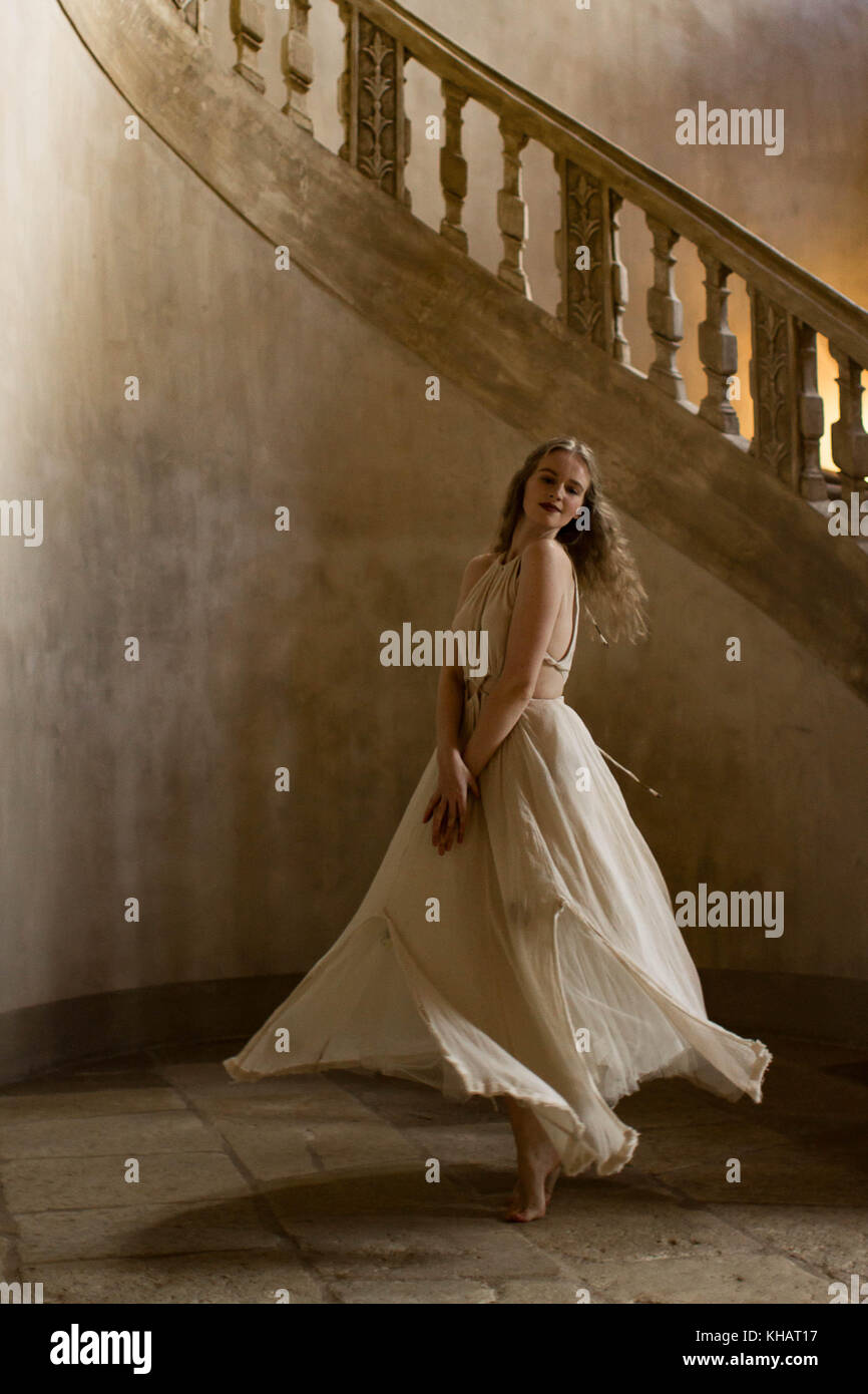 Dancing in the Castle Stock Photo - Alamy