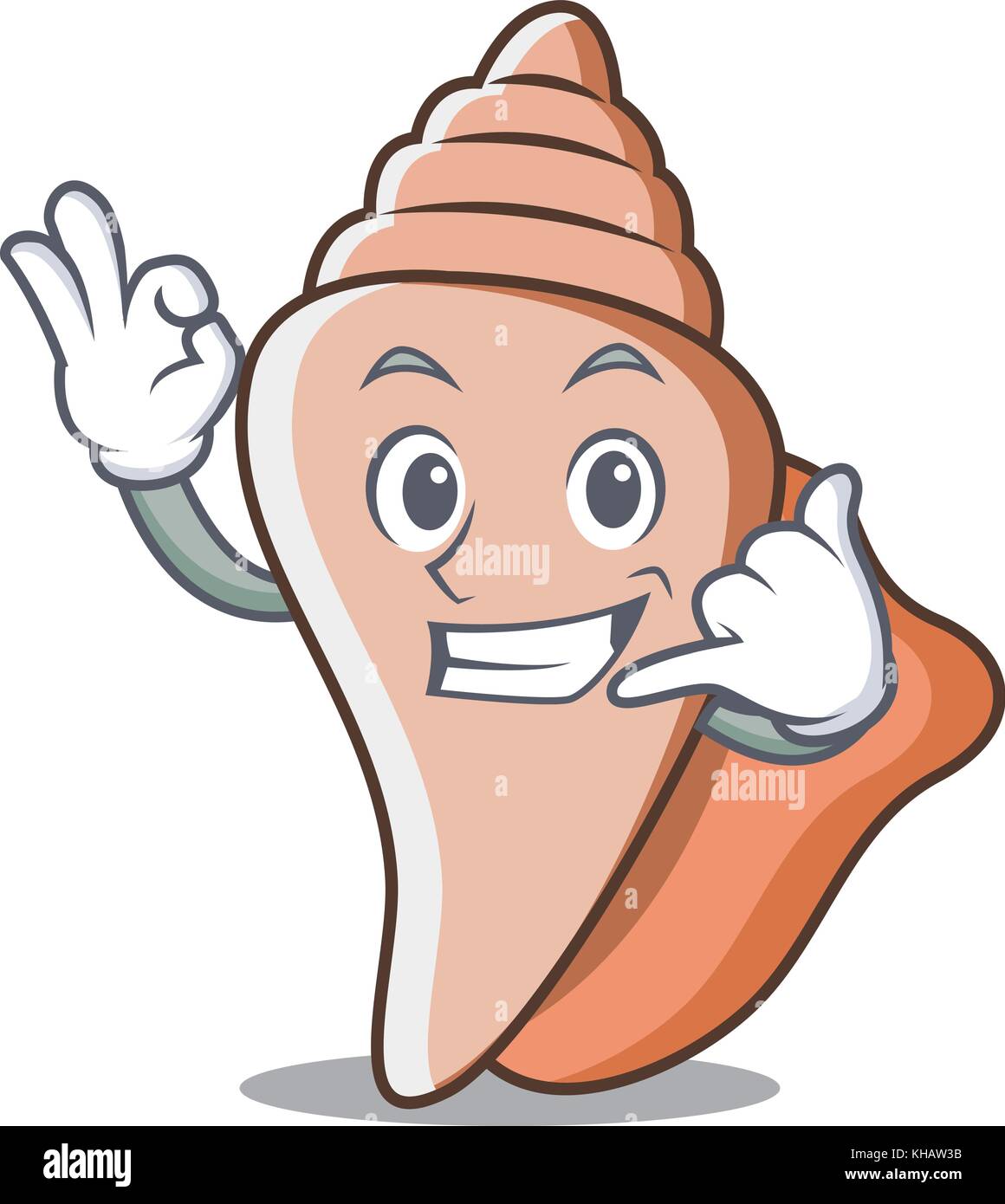 Clam shell mouth Stock Vector Images - Alamy