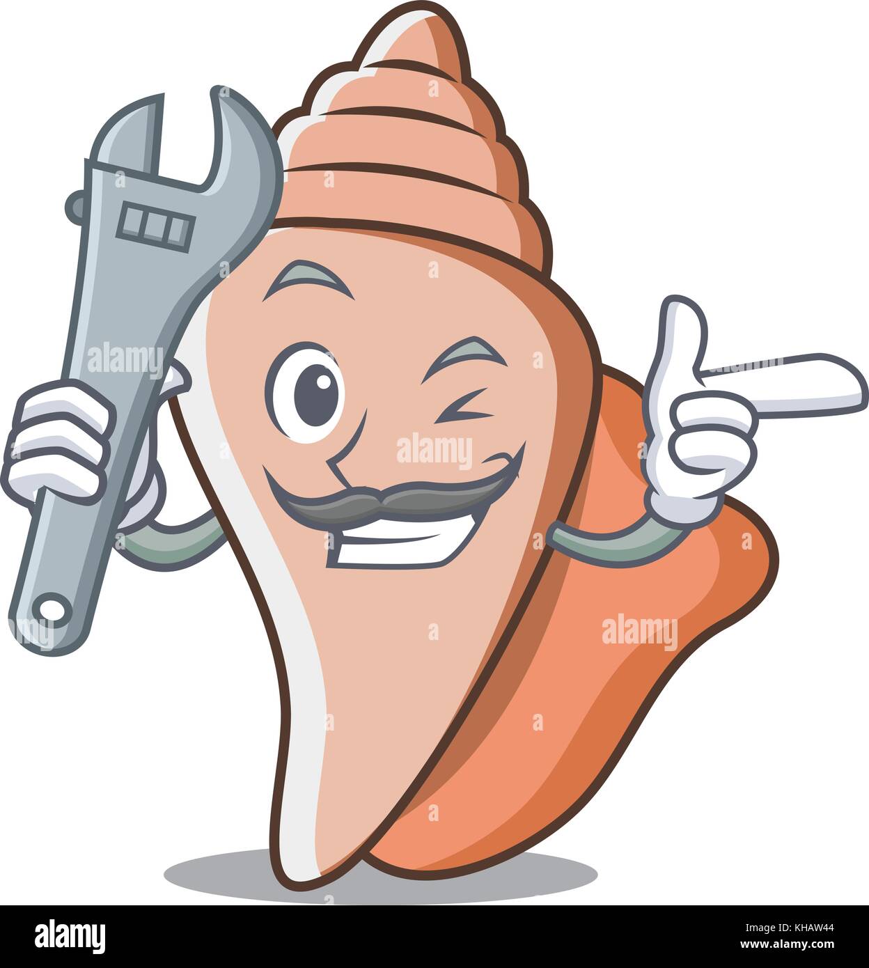 Cartoon happy oyster hi-res stock photography and images - Alamy