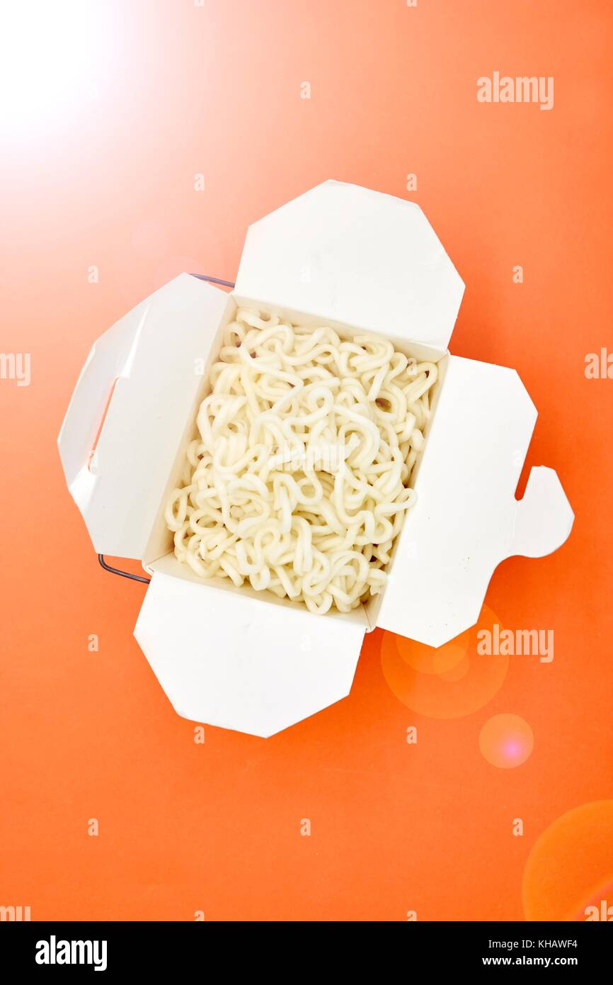 A studio photo of a cup of noodles Stock Photo - Alamy