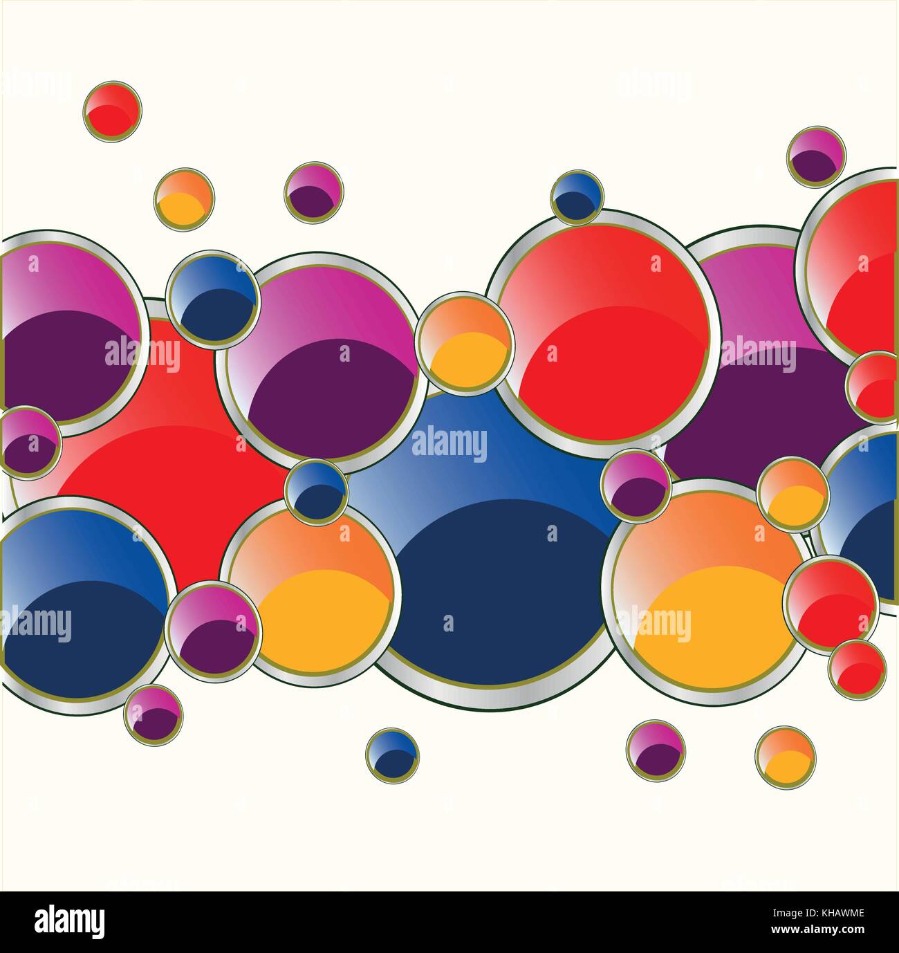 Much color circles Stock Vector Image & Art - Alamy