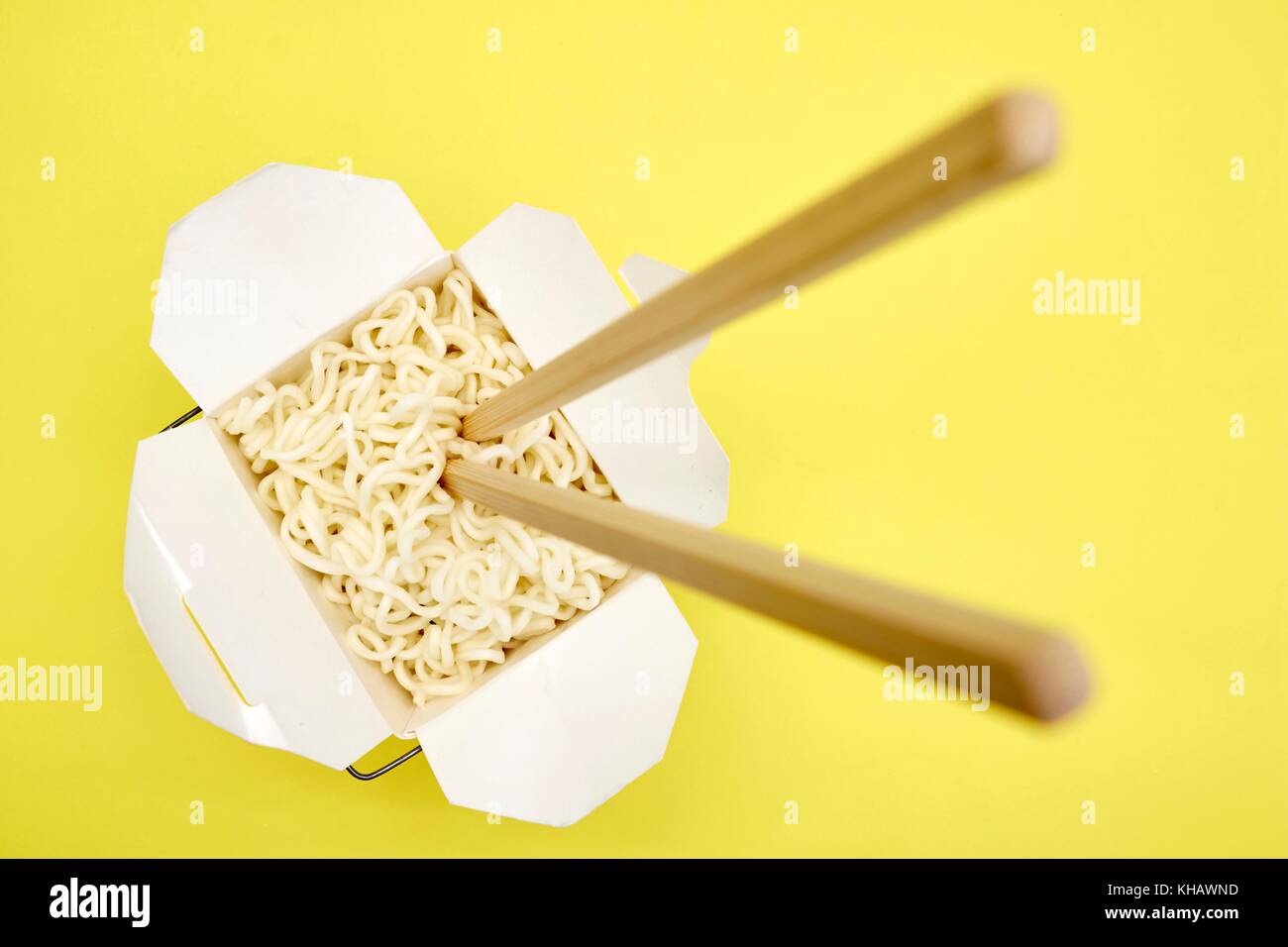 A studio photo of a cup of noodles Stock Photo - Alamy