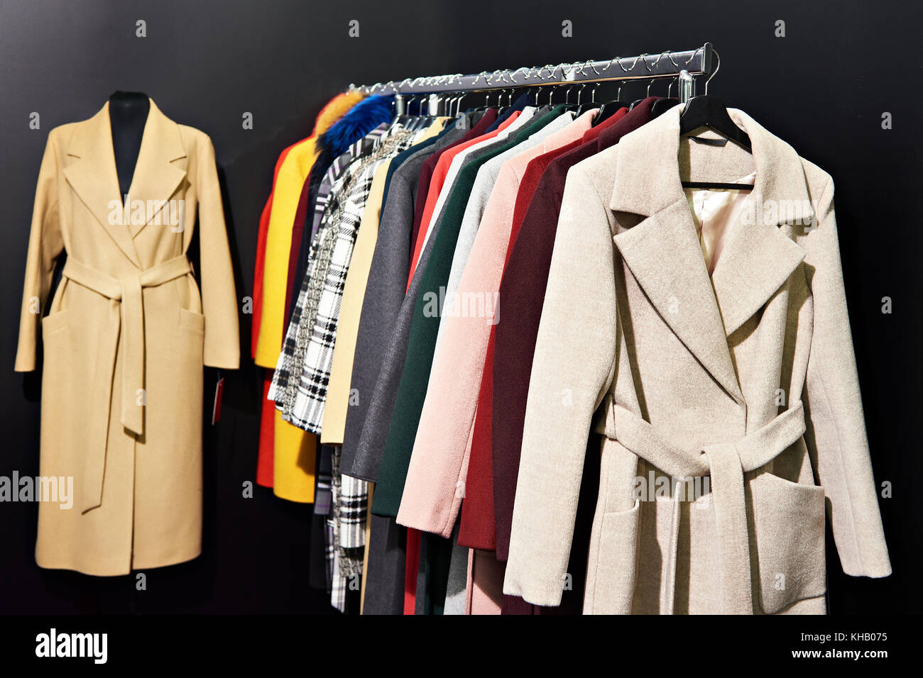 Women in suit on black hi-res stock photography and images - Alamy