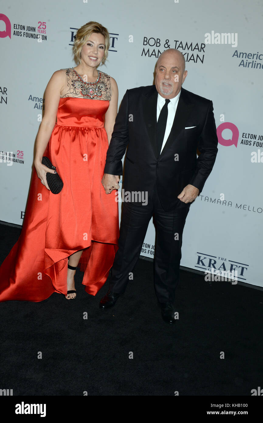 NEW YORK, NY - NOVEMBER 07: Alexis Roderick Joel and Billy Joel attends ...
