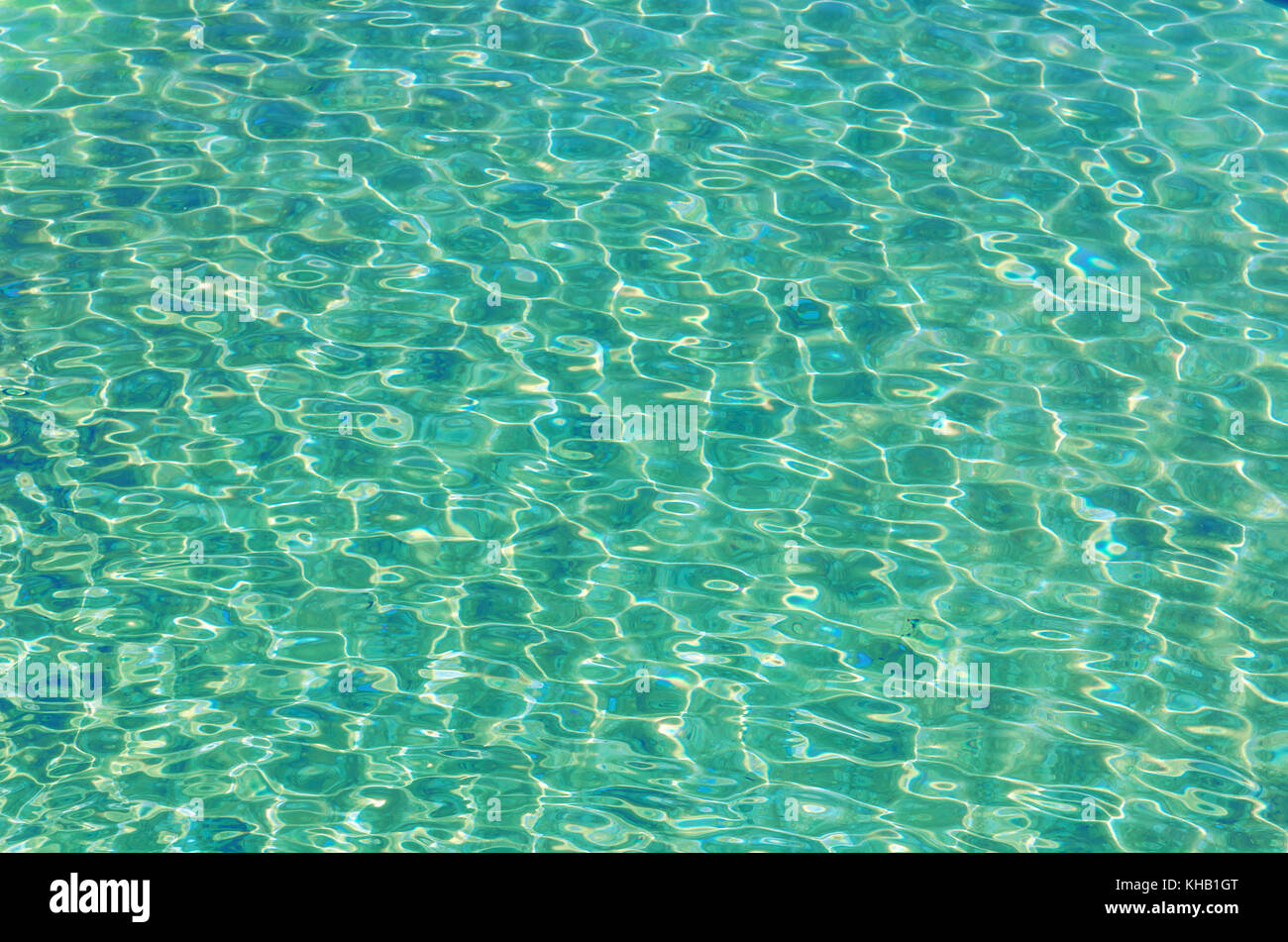 pool water with sun reflections Stock Photo - Alamy